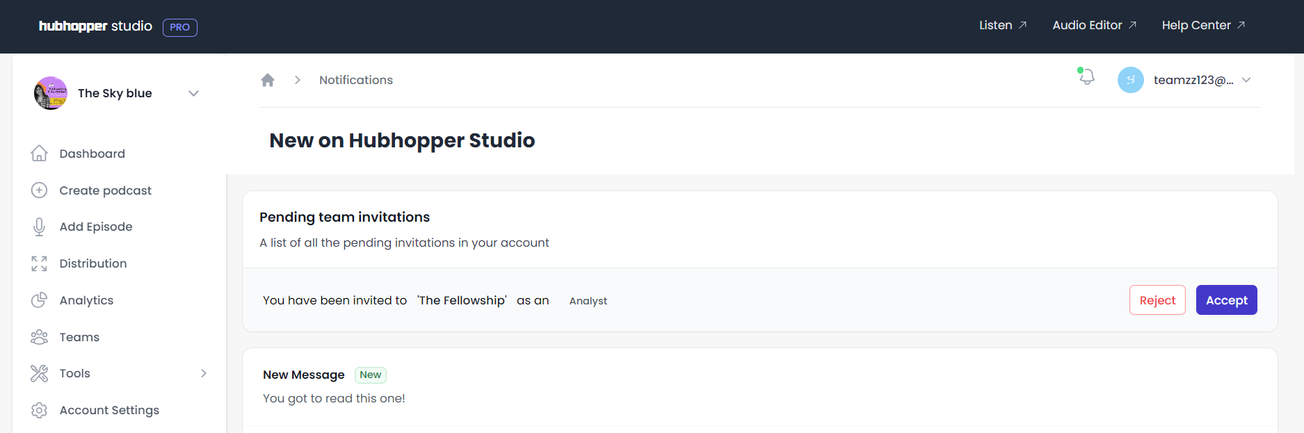 Teams Feature in Hubhopper LTD – Hubhopper Help Center